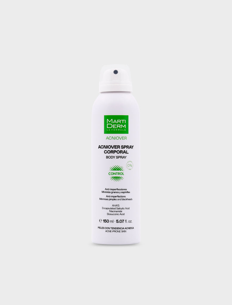 Martiderm Acniover Spray Corporal - 150 ml - Spray anti acné ...